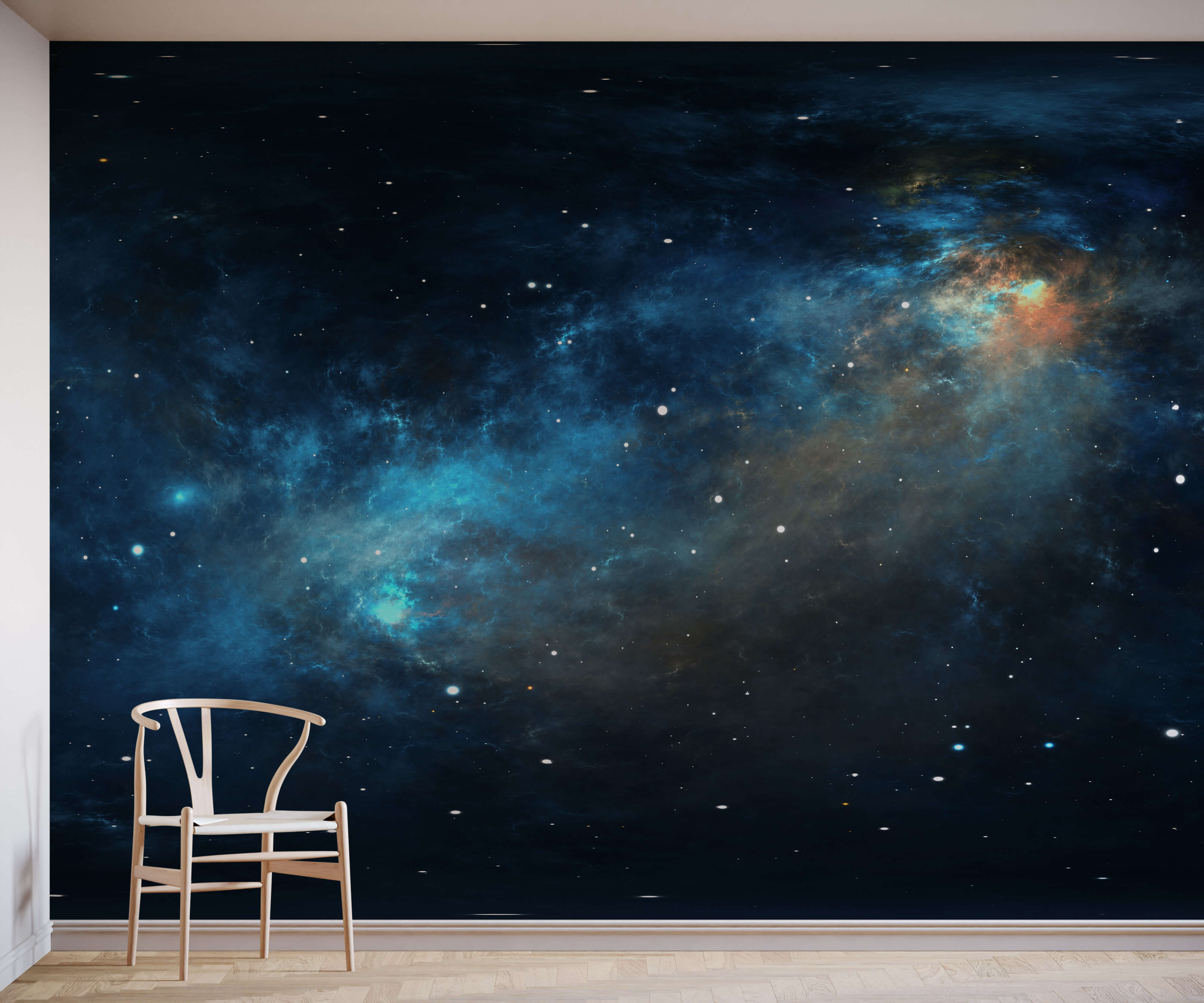 Interstellar Cloud Space Wallpaper Mural – Bobbi Beck