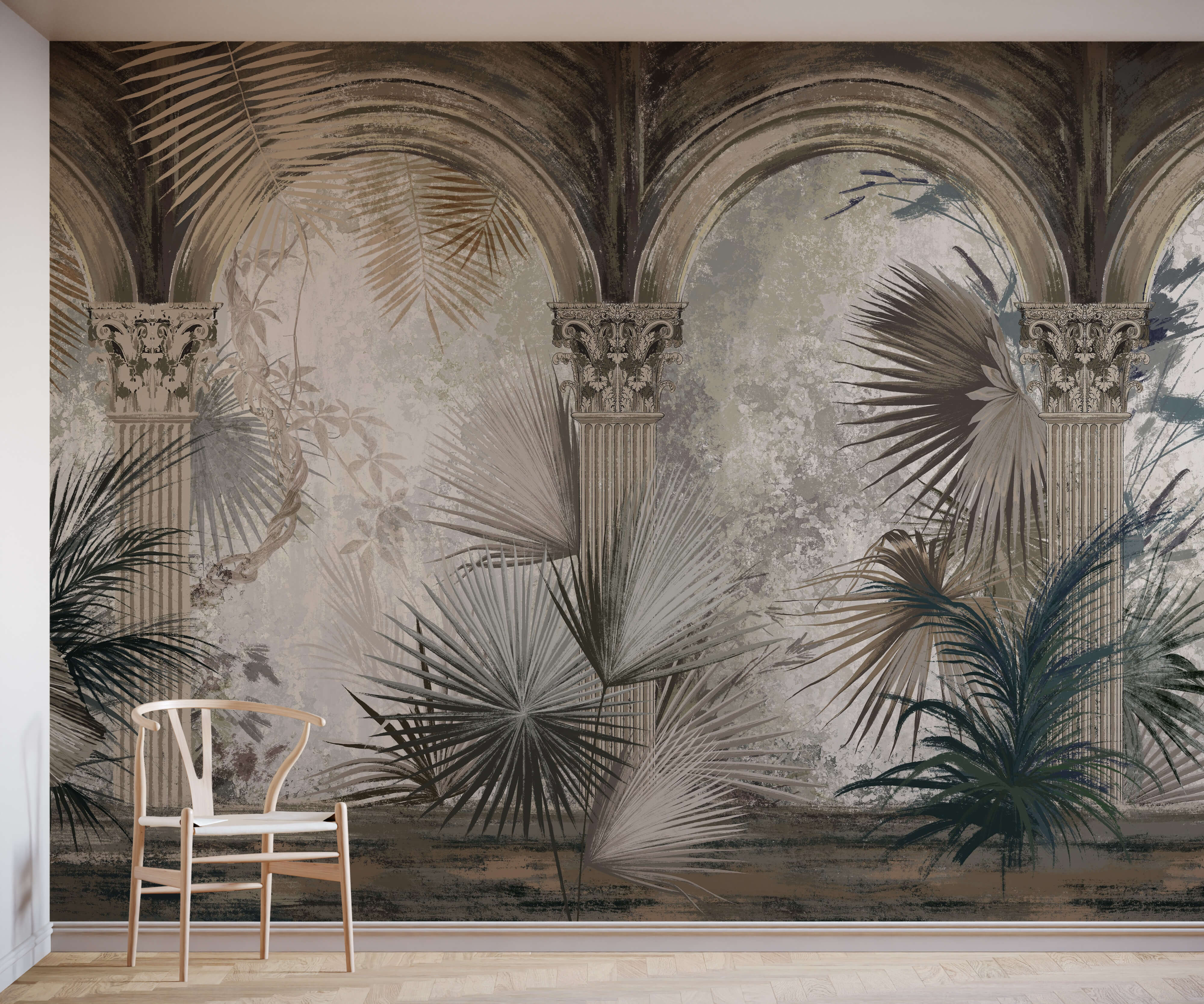 Greek Arch Wallpaper Mural – Bobbi Beck