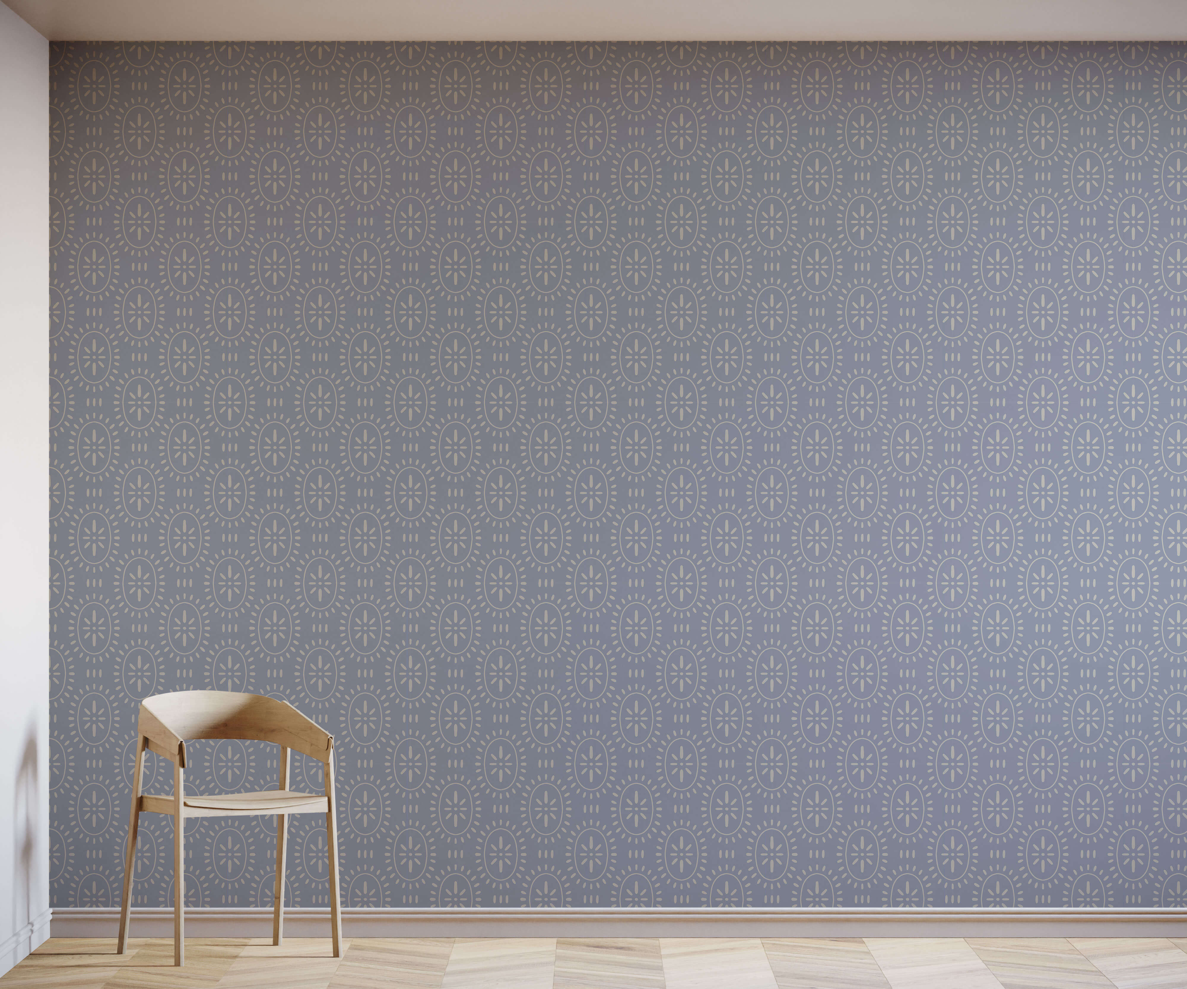Sun Motif Pattern Wallpaper | Bobbi Beck